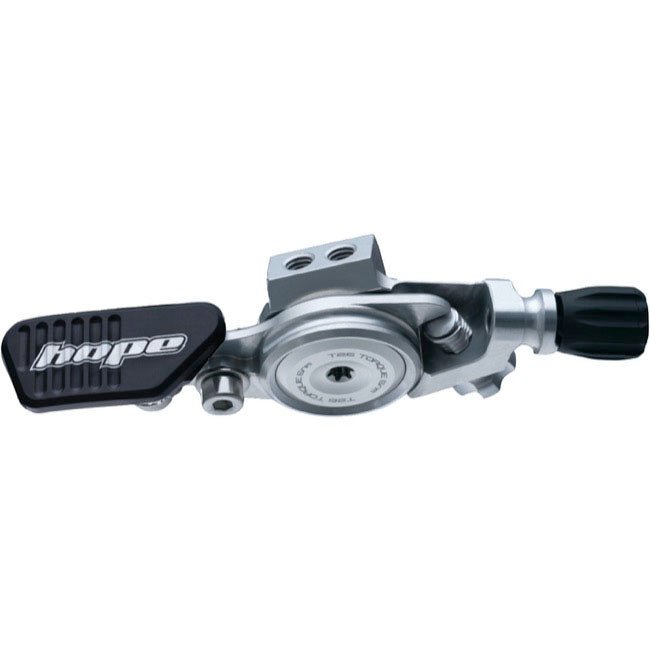 Hope Dropper Remote Lever - Silver/Black
