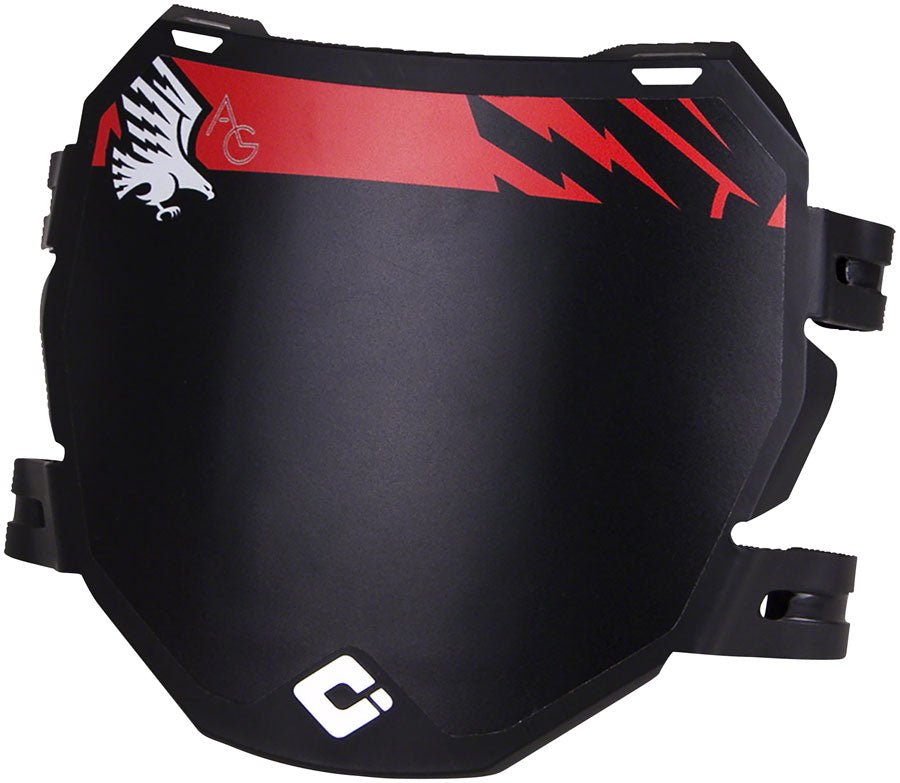 ODI DH Race Number Plate - Black