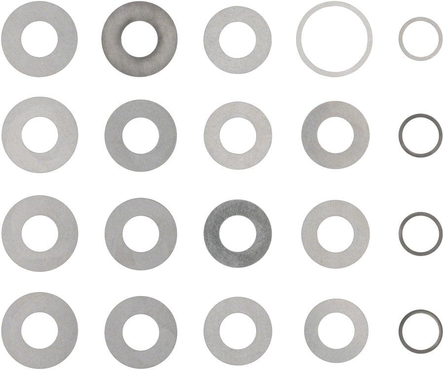 RockShox Rear Shock Shim Assembly Tune Kit - Rebound Tune Configuratio